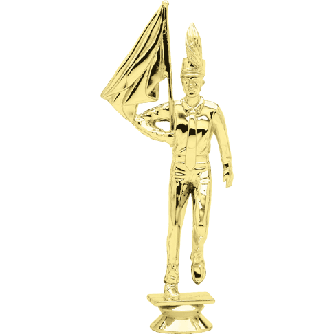 trophyfigure-music color guard (male) | netTrophy